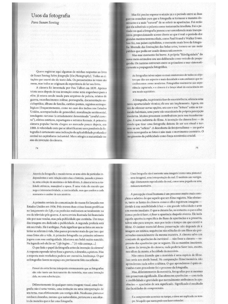 BERGER - Usos Da Fotografia | PDF
