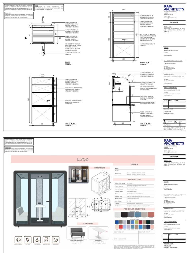 Fy25ees013itt Fms Arch Drawings Part 2 | PDF | Architect
