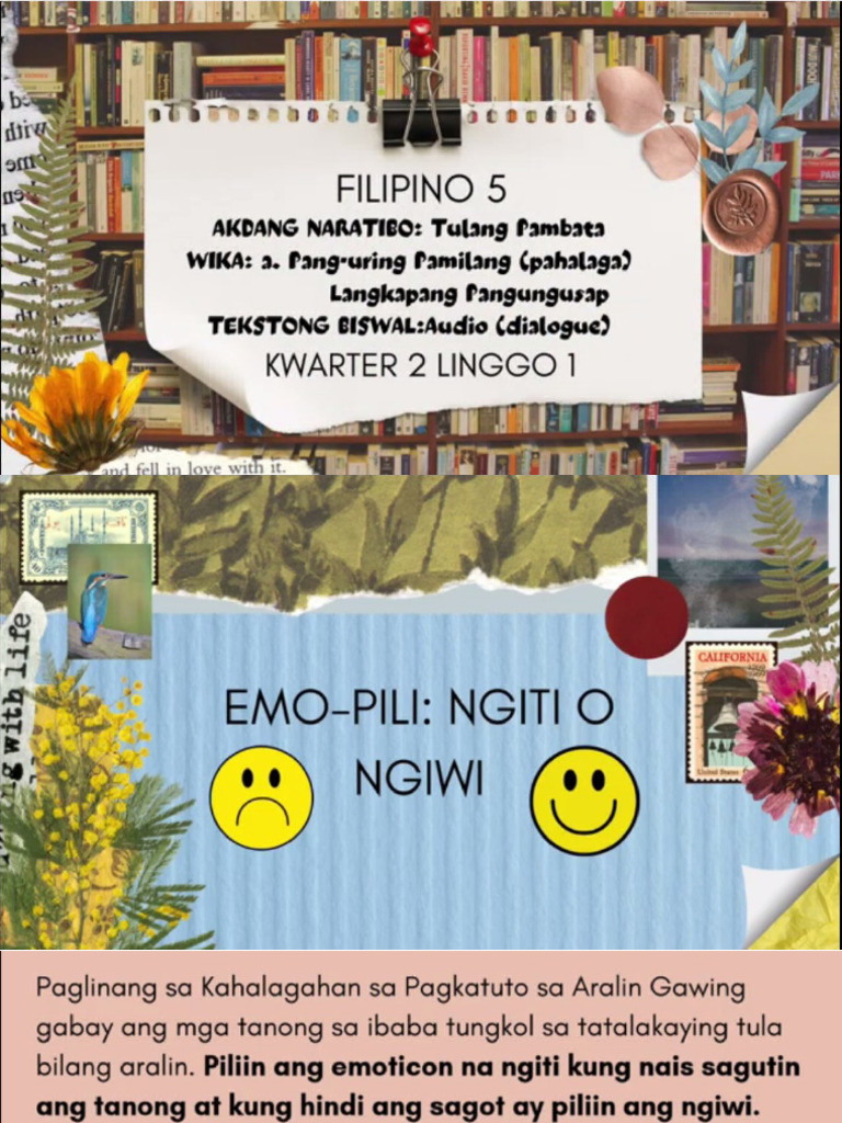filipino q2 week1 | PDF