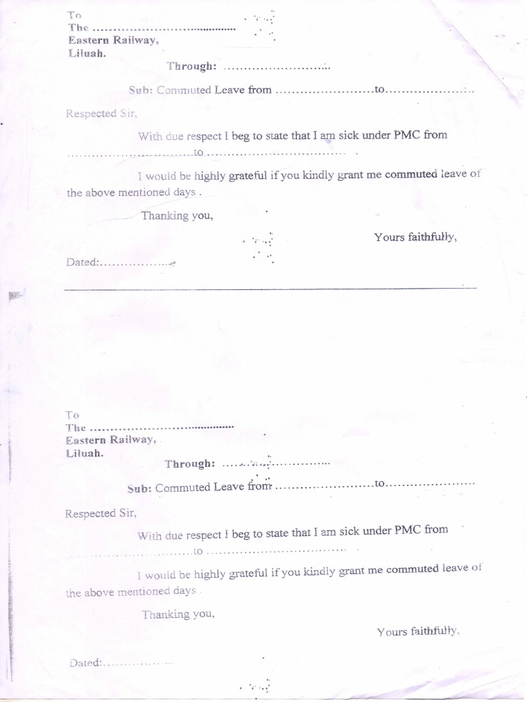 Leave CL | PDF