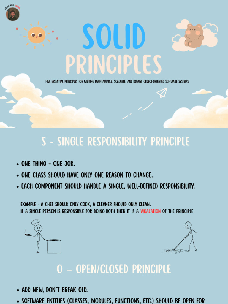 Solid Principles - A Visual Explanation | PDF
