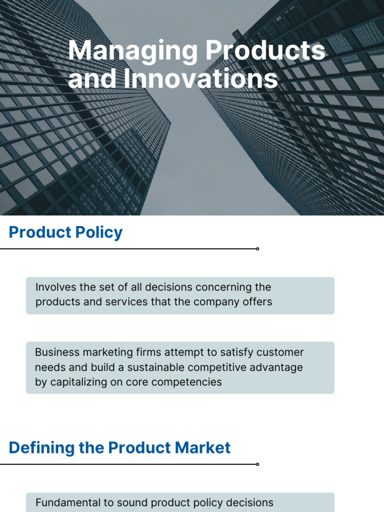 Product Management and Innovation Strategies | PDF | Brand | Marketing