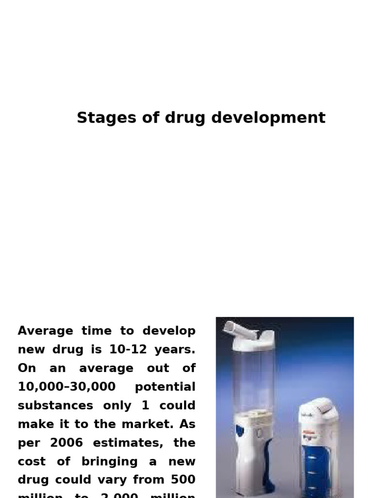Stages of Drug Development | PDF | Phases Of Clinical Research ...