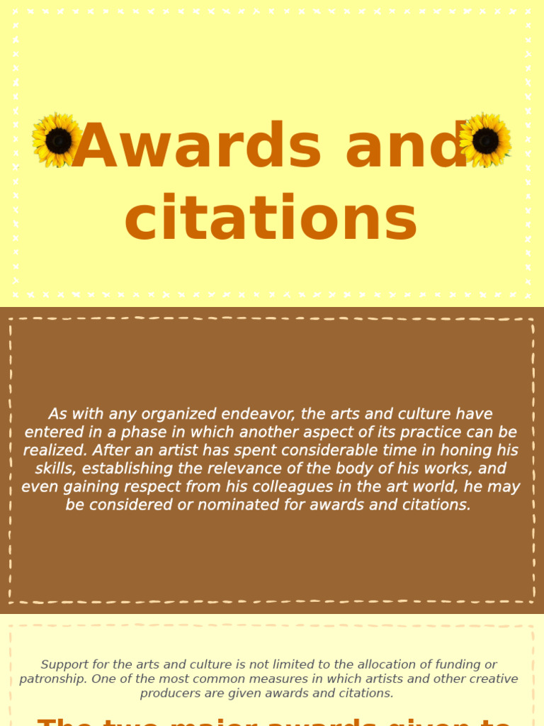 Awards and Citations | PDF | Philippines