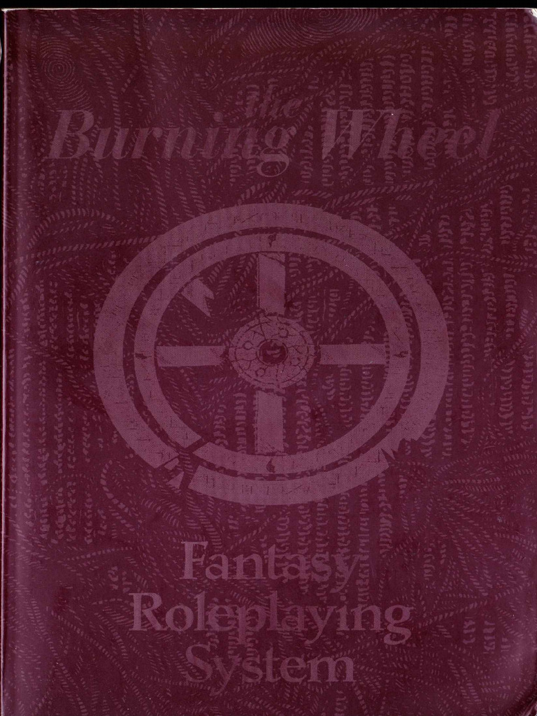 Burning Wheel - Fantasy Roleplaying System - Revised Edition (2005 ...