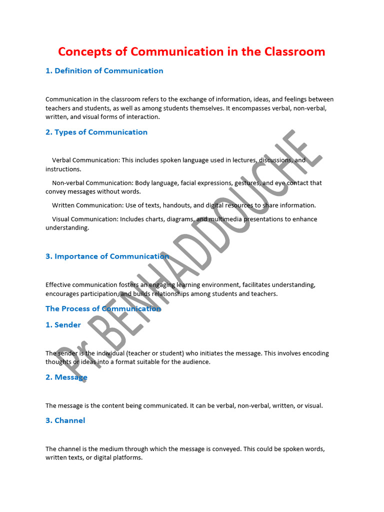 Communication Concepts Process and Models | PDF | Communication ...