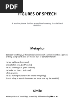 Figurative Language in Hatchet Cheat Sheet | PDF | Irony