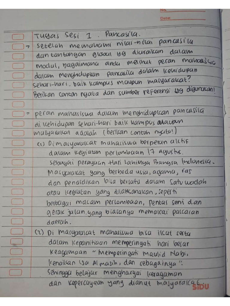 Sesi 1 Pancasila | PDF