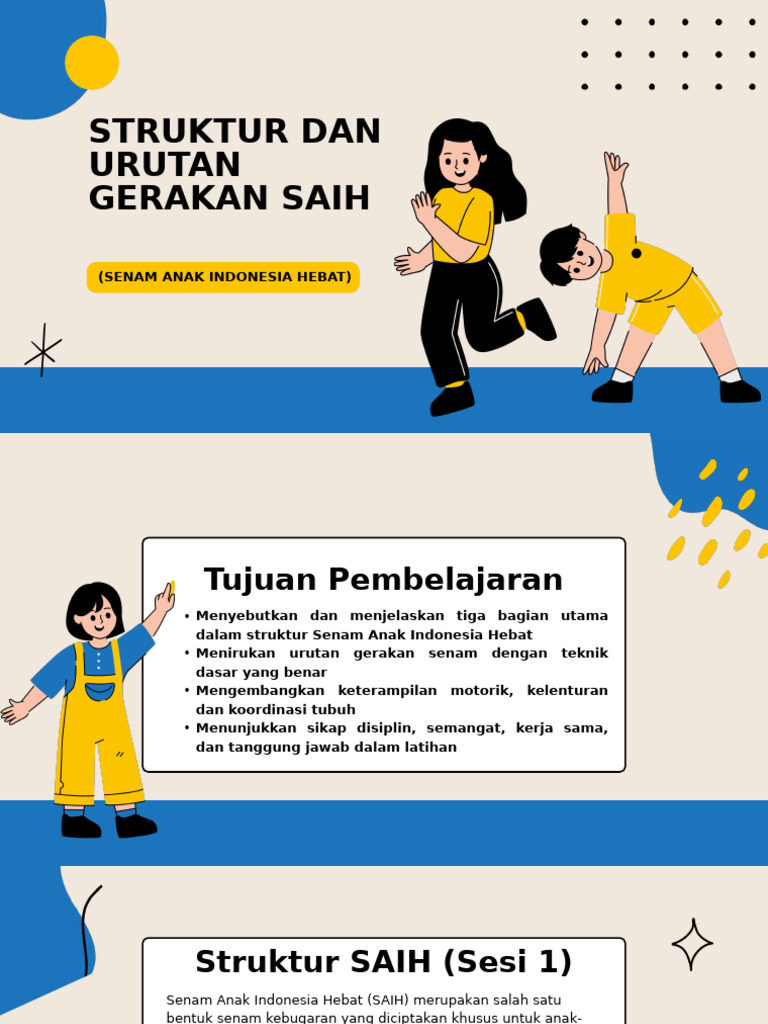 Pertemuan 2 - Struktur Dan Urutan Gerakan Saih (Sesi 1 Dan 2) | PDF