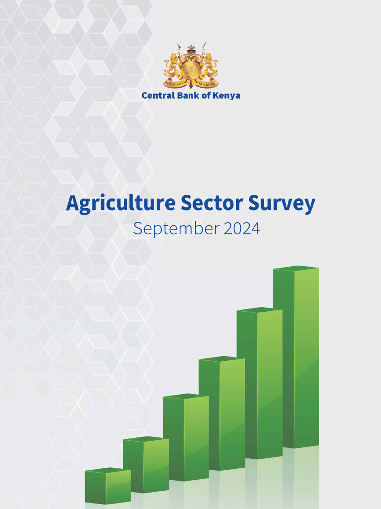 Agriculture Sector Survey 2024-CBK | PDF | Inflation | Agriculture
