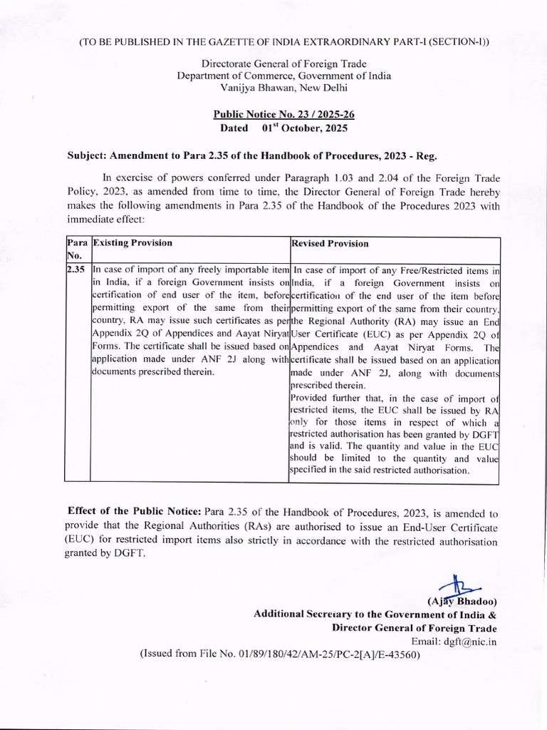 Public Notice 23 Eng - 0001 | PDF
