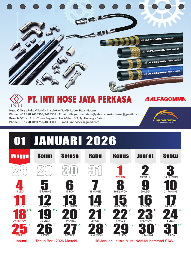 BAHAN kalender | PDF