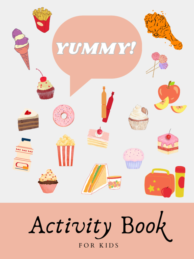 Fun Food Activity Book for Kids | PDF