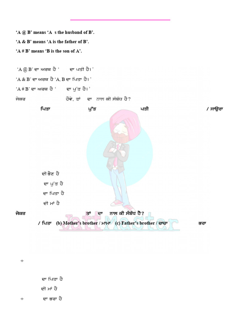Blood Relation Work Sheet 2 | PDF | Chess Openings | Chess Theory