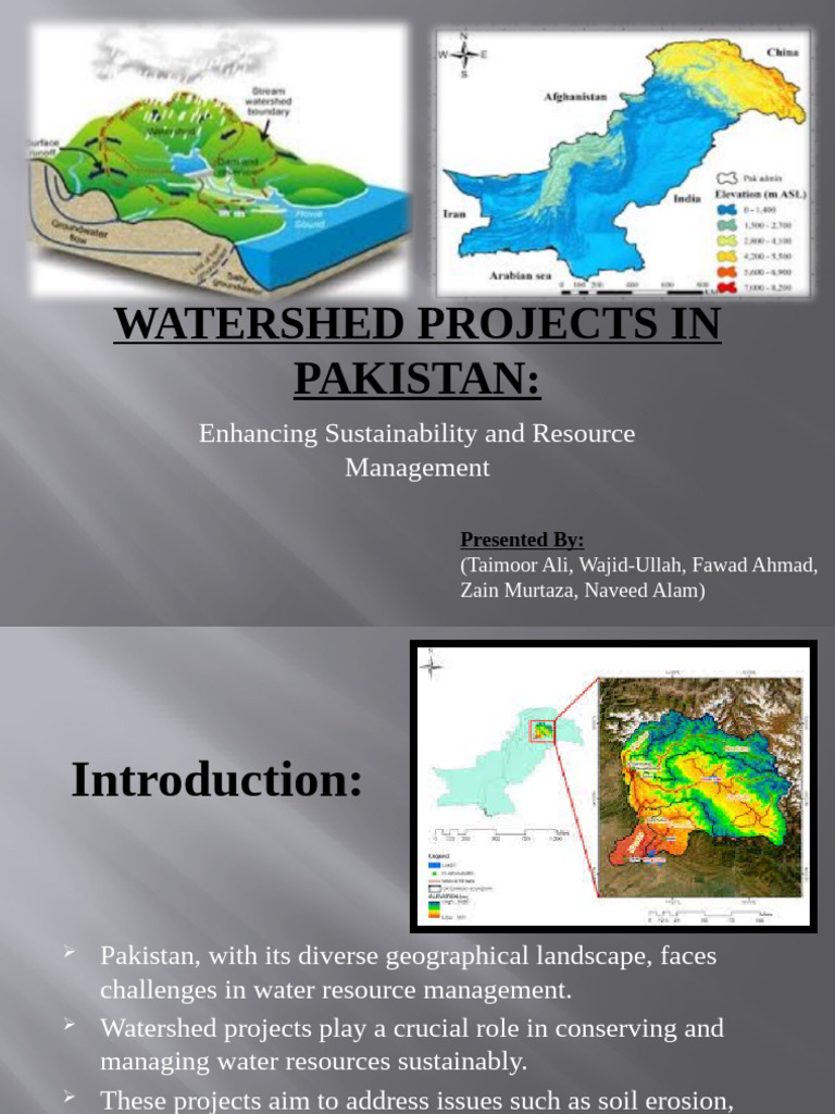 Watershed Projects in Pakistan | PDF | Irrigation | Water Resources