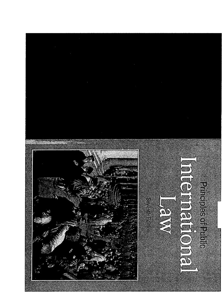 Brownlie Introduction To The Law of The Treaties | PDF