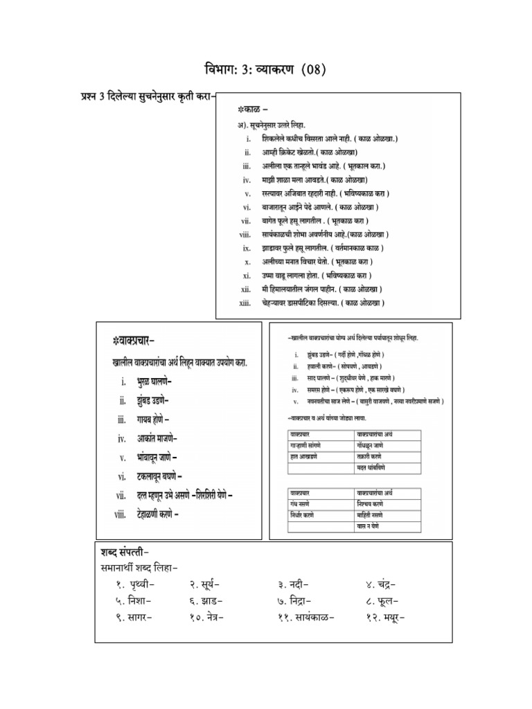 Shakir Shaikh Sir Marathi | PDF