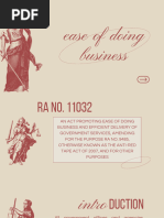 R.A. 11032: Anti-Red Tape Authority | PDF | Signature | Government