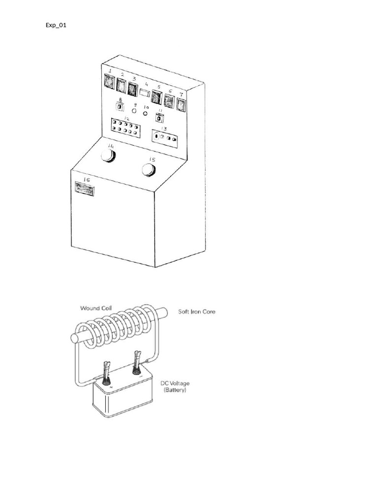 Exp 01 Switchgear Digrams | PDF