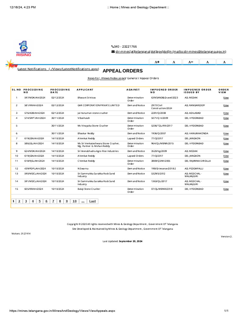 Home - Mines and Geology Department - Page 1 | PDF