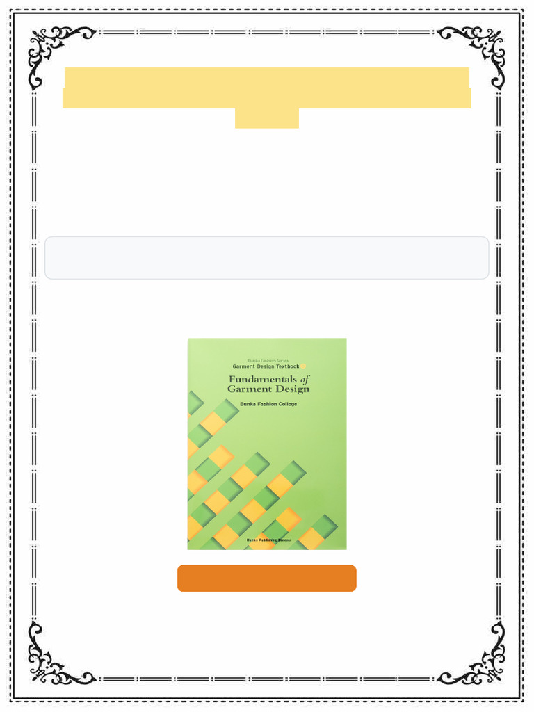 Bunka Fashion Series Garment Design Textbook 1 - Fundamentals of ...