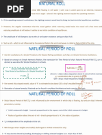 Ship Rolling Period Calculation Guide | PDF | Mechanics | Applied And ...