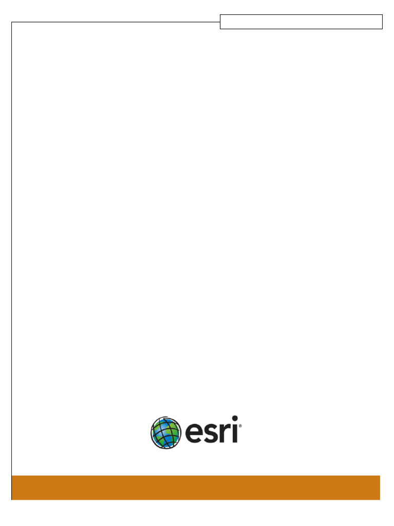 Esri Data and Maps 10 | PDF | Arc Gis | Esri