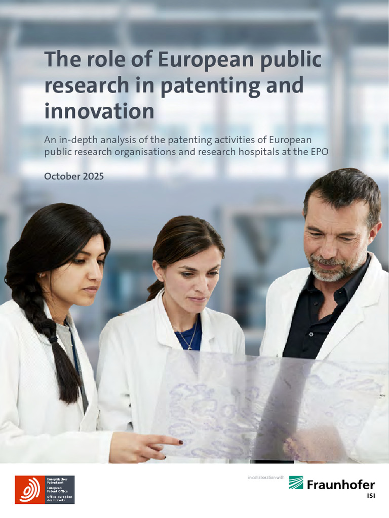 En The Role of European Public Research in Patenting and Innovation | PDF