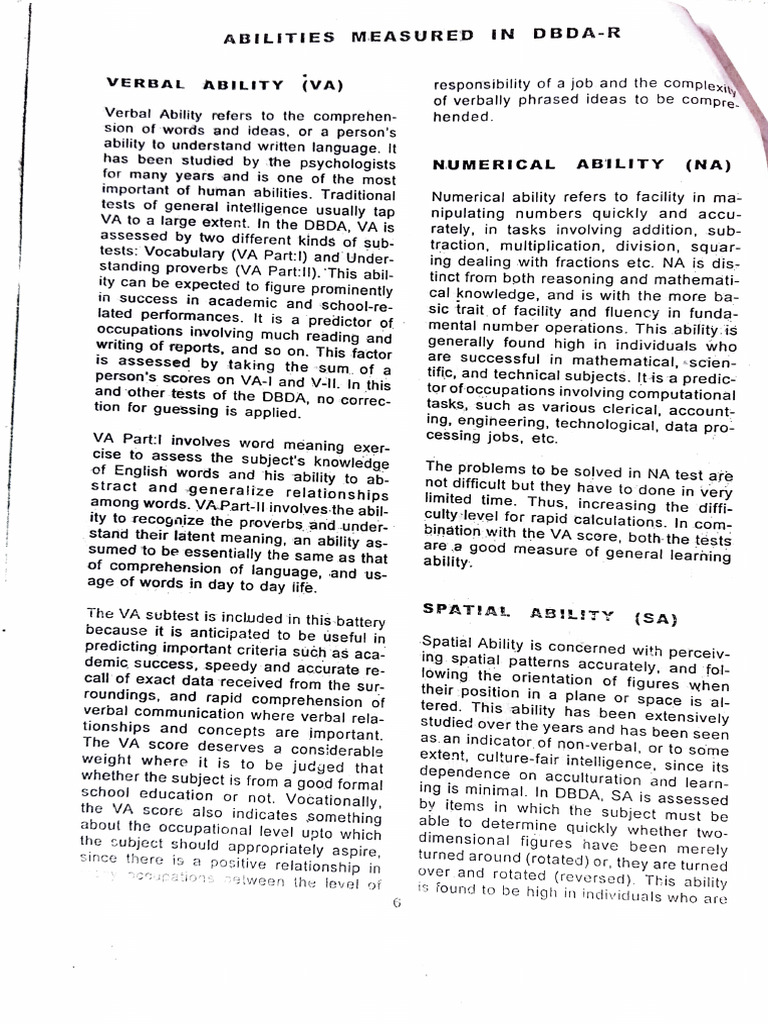 Dbda 1 | PDF