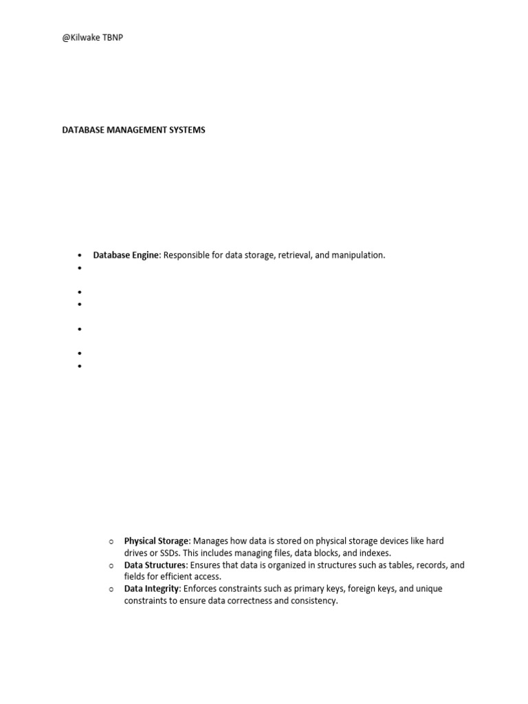 Understanding Database Management Systems | PDF | Databases | No Sql