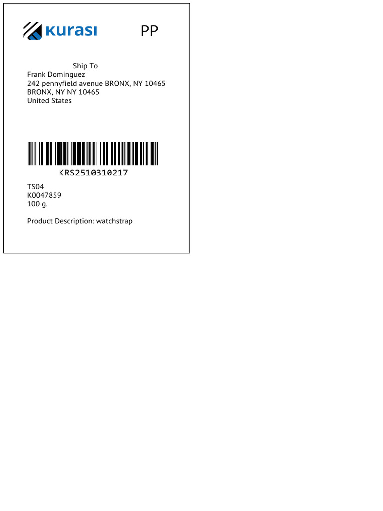Label 251031 1406 | PDF