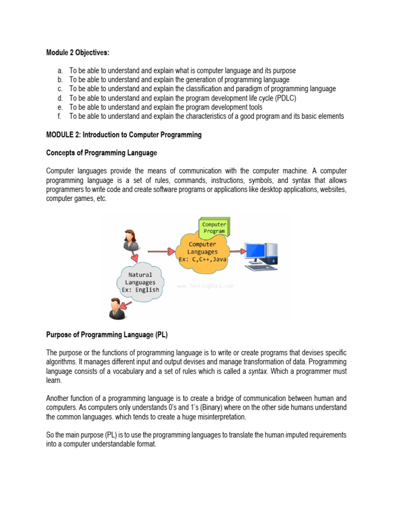 MODULE 2 | PDF | Object Oriented Programming | Computer Programming