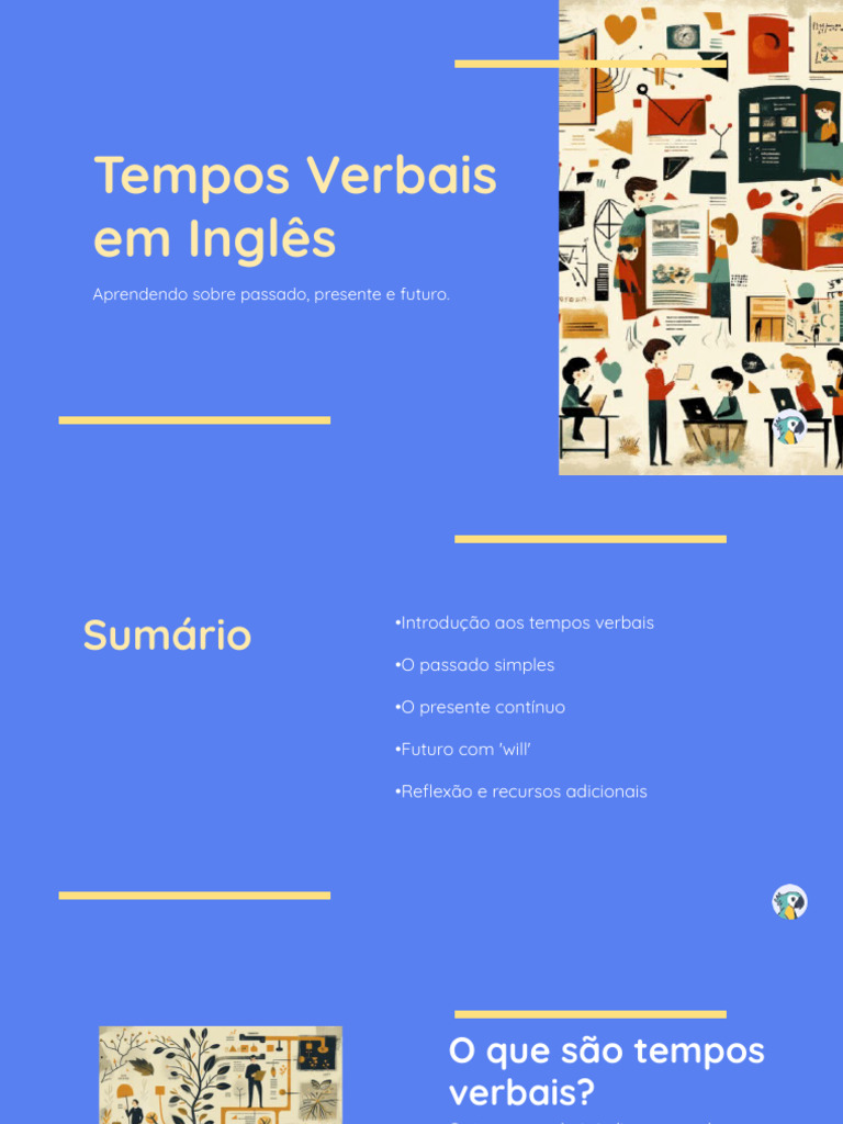 Tempos Verbais em Inglês | PDF | Famílias linguísticas | Linguística