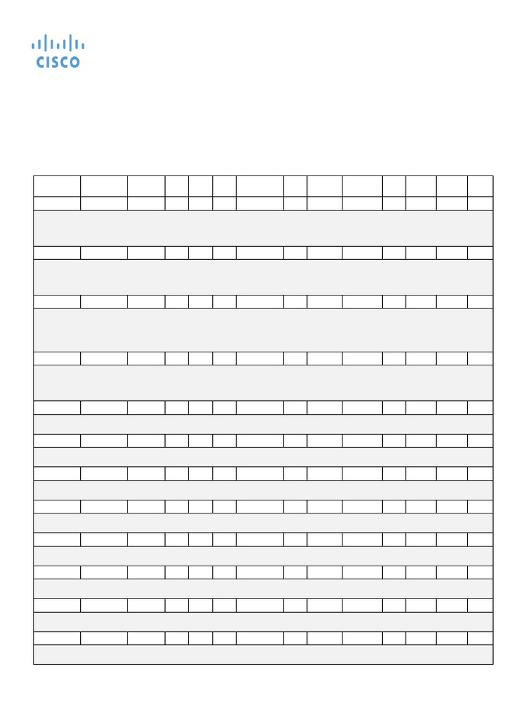 Cisco 3850 SFP Compatibility Matrix | PDF | Telecommunications ...