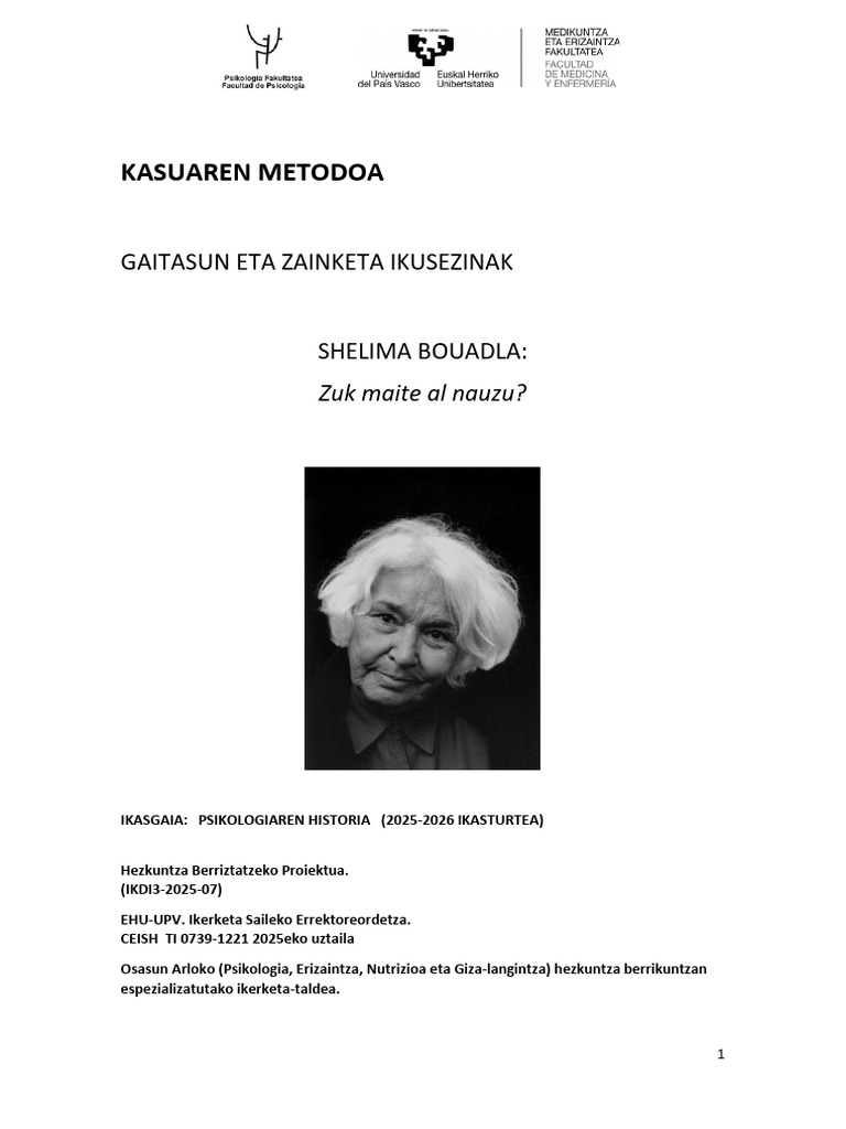 Shelima Bouadla Euskaraz 2025-2026 | PDF