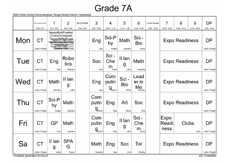 Grade 7A-1 | PDF