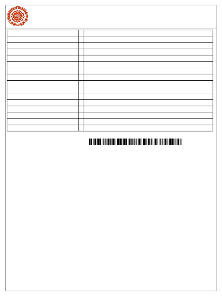 2025 B.Com Degree Payment Receipt | PDF
