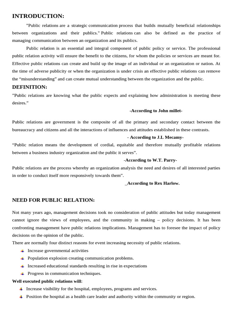 Understanding Public Relations Essentials | PDF | Public Relations ...
