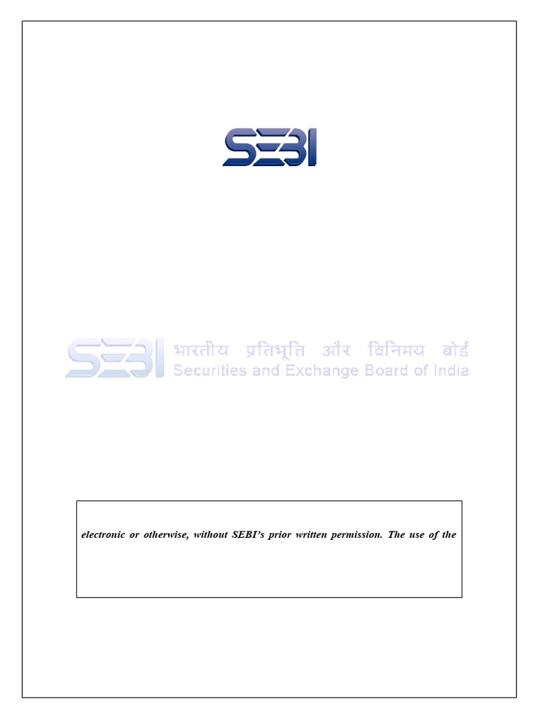 Revamp of Investor Website For Sebi: Securities and Exchange Board of ...