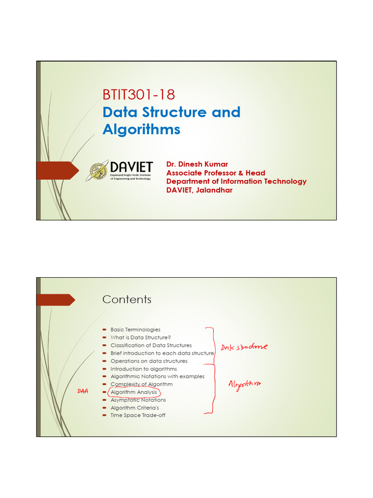 Lecture 1 | PDF | Time Complexity | Algorithms