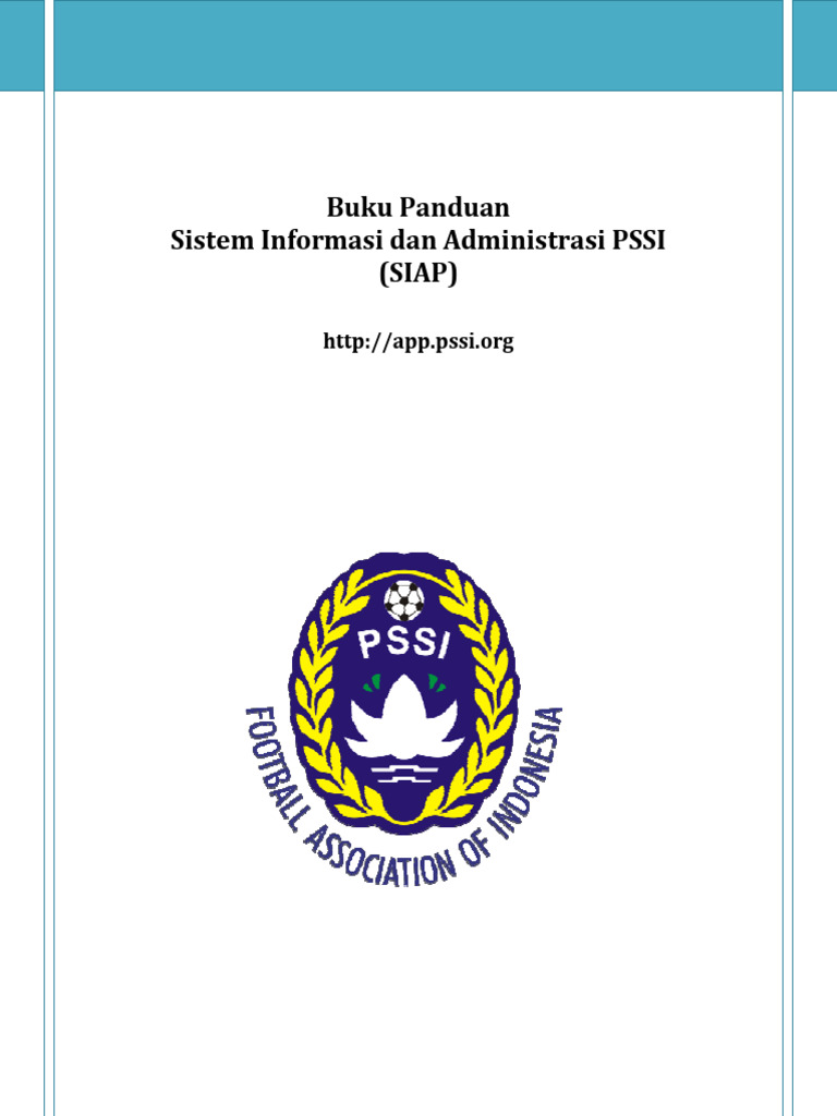 Panduan Sistem Informasi PSSI | PDF