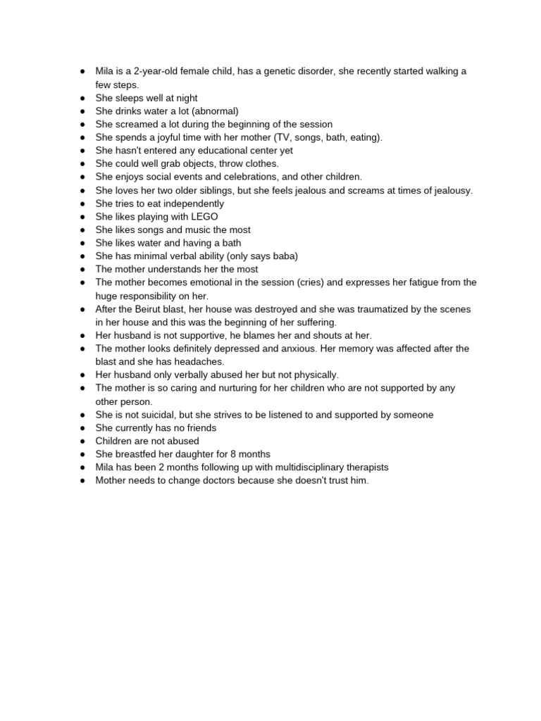 Mila Session | PDF