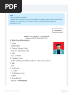 Tabel Distribusi t untuk Uji Hipotesis | PDF