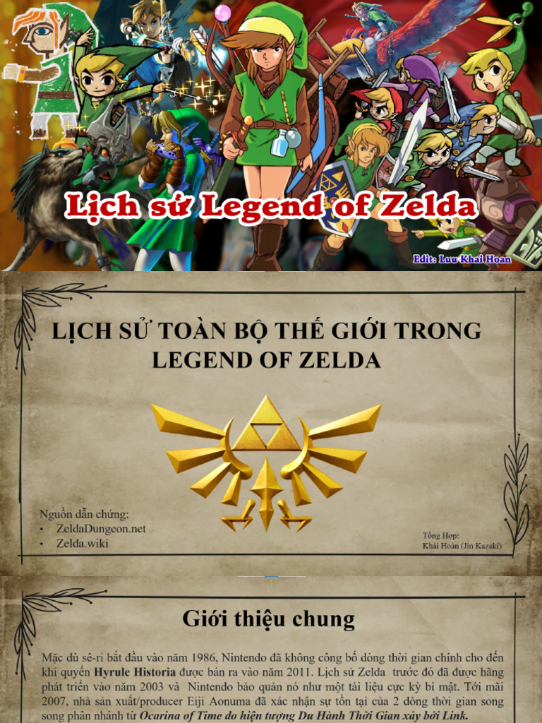 Lich Su Legend of Zelda | PDF