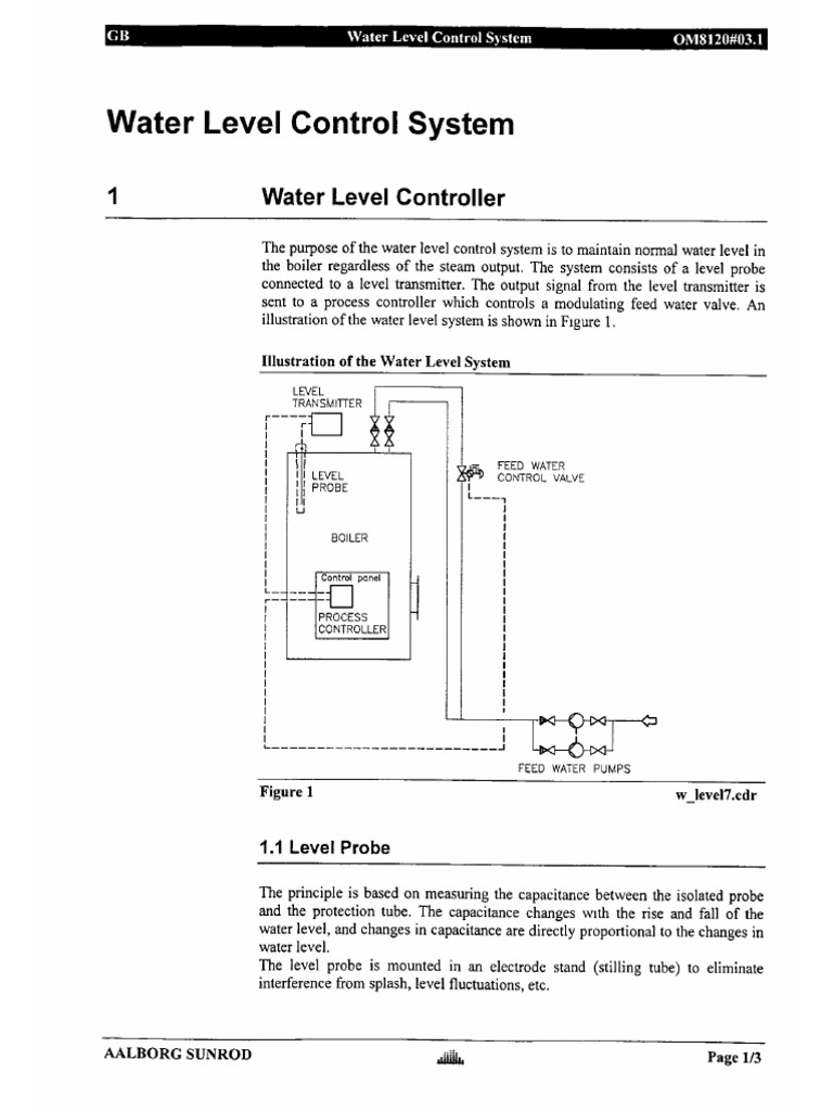 Boiler Water Level Controller | PDF