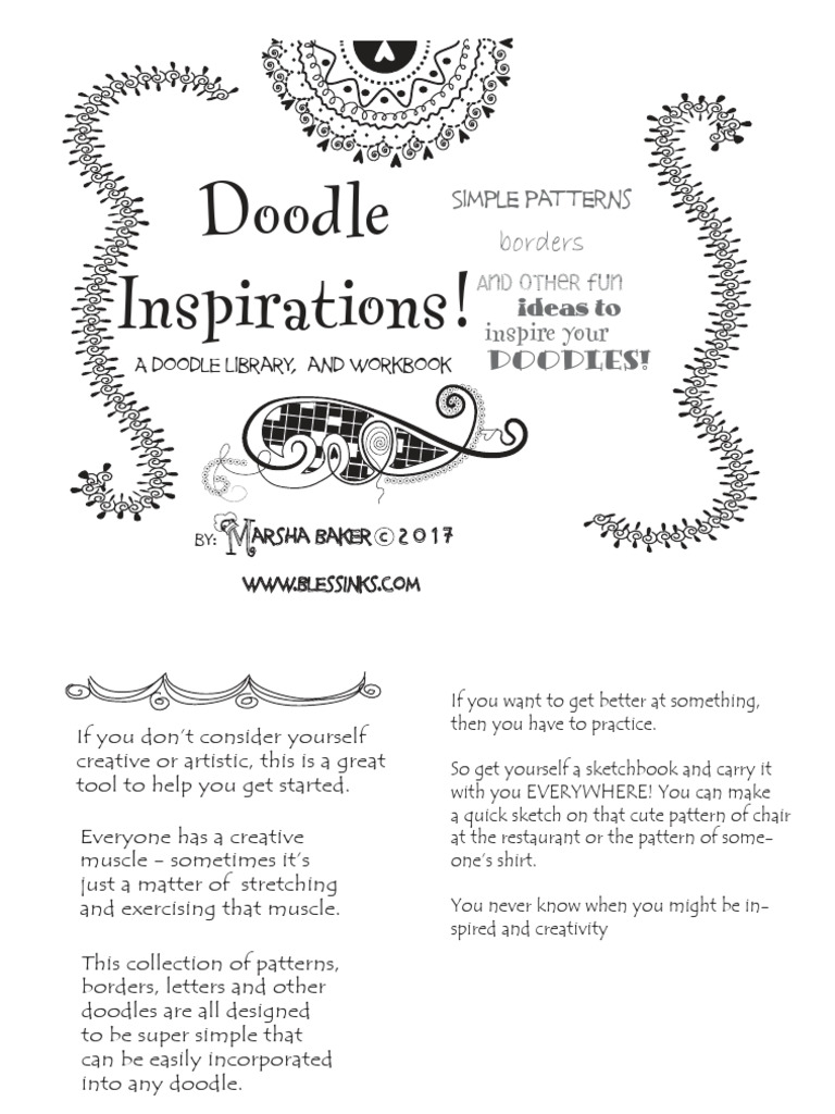 Doodle Workbook and Inspiration Guide | PDF