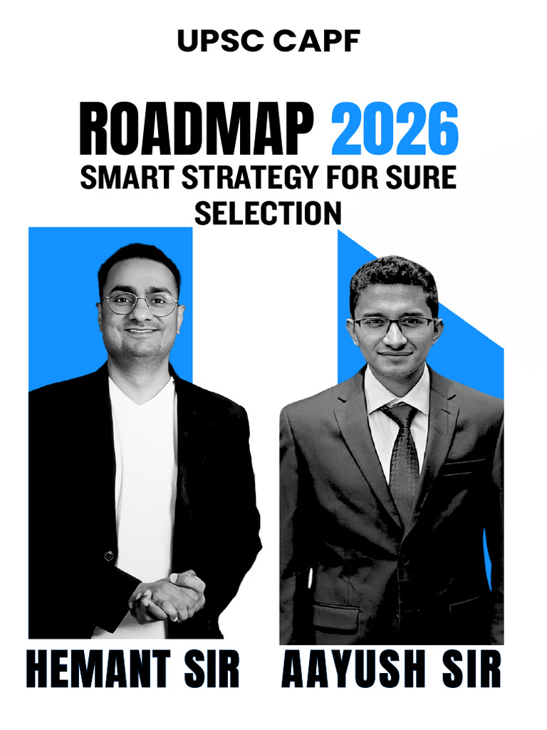 UPSC CAPF 2026 Study Strategy Guide | PDF | Geography | Science