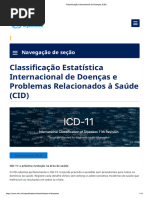 CID-10: Classificação de Doenças 2024 | PDF | Remédio | Ciências da Saúde