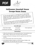 Escape Room - Answer Key | PDF