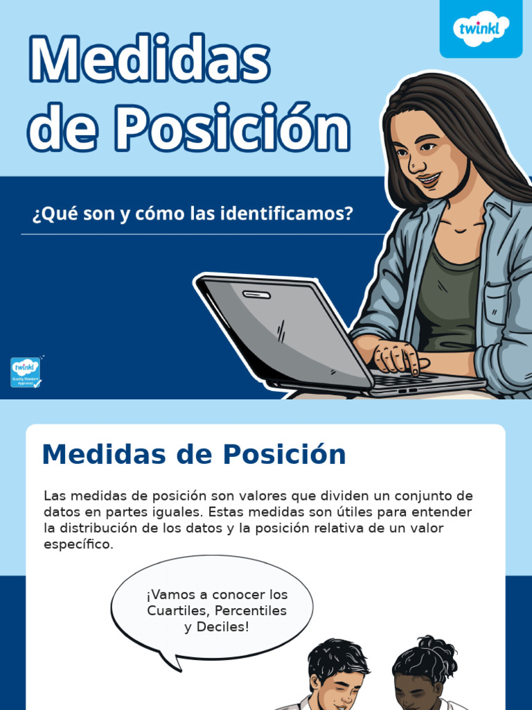 Cl m 1749582631 Powerpoint Medidas de Posicion Ver 4 | PDF | Cuantil ...